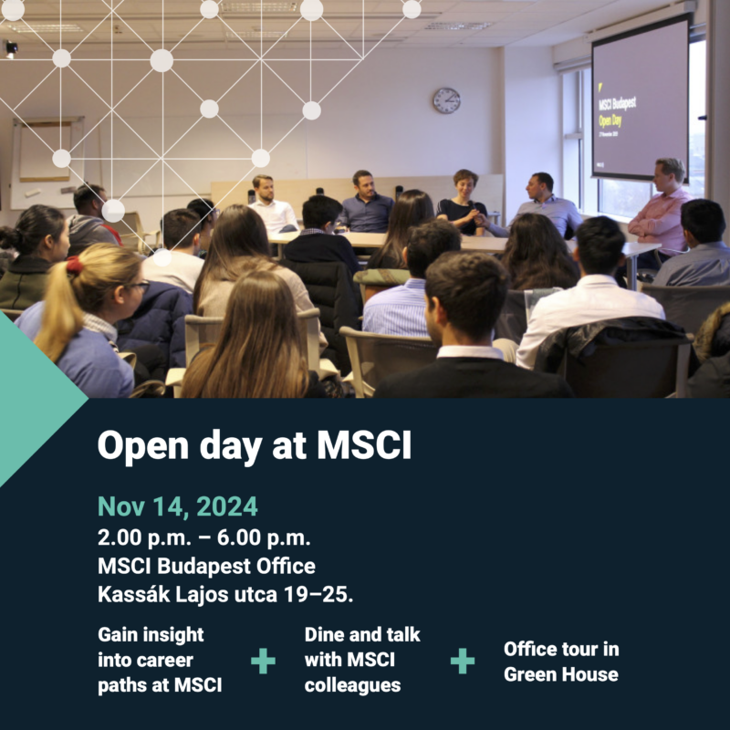 MSCI – Open Day – 2024.11.14. - Pannon Egyetem - GTK